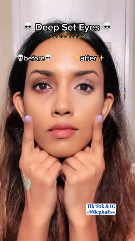 How To Bring Out Deep Set Sunken Eyes Dark Circles Maquillaje Belleza