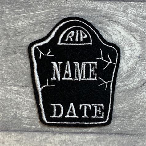 Biker Memorial Patch Etsy