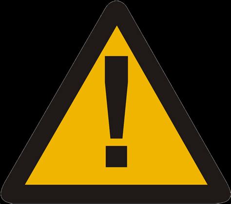 Download Warning Sign Exclamation Point