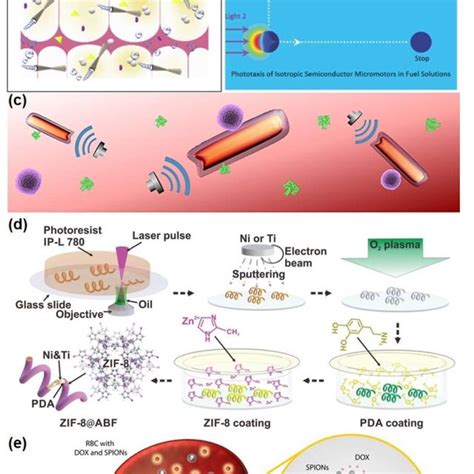 Different Driving Mode Of Micronanorobots A Self Propelled Download Scientific Diagram