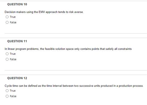 Solved Decision Makers Using The EMV Approach Tends To Risk Chegg Com