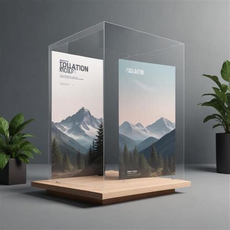 Isolation Mockup Design Premium Ai Generated Image