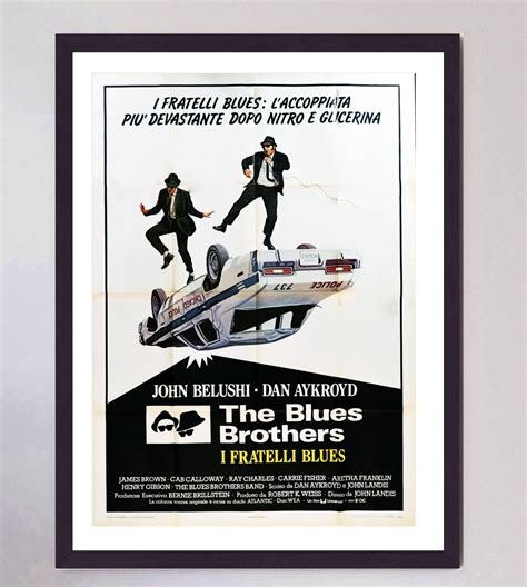 1980 The Blues Brothers Italian Original Vintage Poster For Sale At