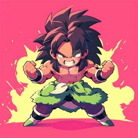 Broly Chibi By Leork Dream On Deviantart