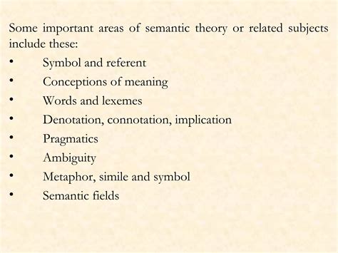an introduction to semantics ppt poetry books and literature