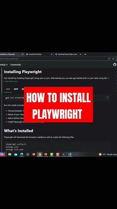 🚀 Install Playwright In Seconds Easy Automation Setup Guide 🔥 Playwright Automation Shorts
