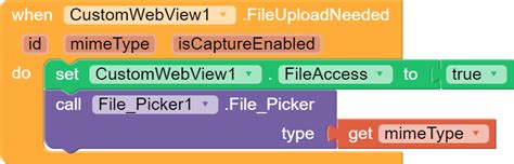 Webview File Upload Not Working Discuss Kodular Community