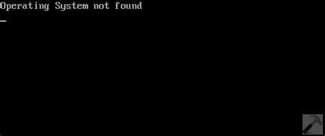 FIX Operating System Not Found Error For Windows 10
