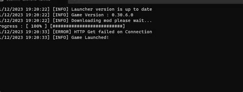 Error Get Failed On Connection In Command Menu Doesnt Show Me