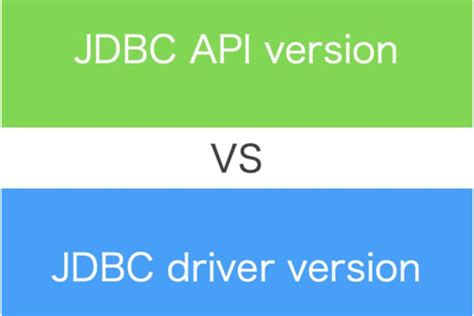頼む、jdbcのバージョンとjdbcドライバーのバージョンを勘違いしないで techbrowse