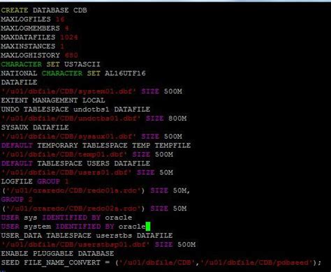 Creating A Container Database In 12c Part4 Oracleappsdba And Oracle Dba Blog