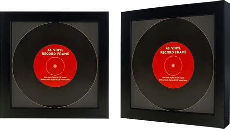 2 Pack 45 Single 6 78 Vinyl Record Frame Display 45