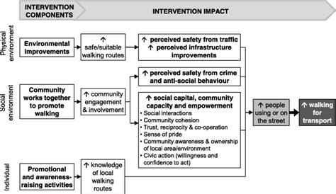 Conceptual Framework For A Community Based Multi Level Intervention Download Scientific