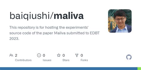 Github Baiqiushi Maliva This Repository Is For Hosting The