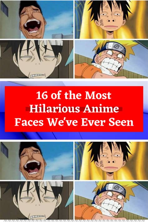 16 Of The Most Hilarious Anime Faces We Ve Ever Seen Artofit