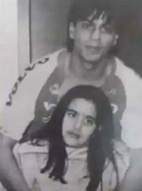 Heres A Throwback Picture Of Shah Rukh Khan And Trishala Dutt