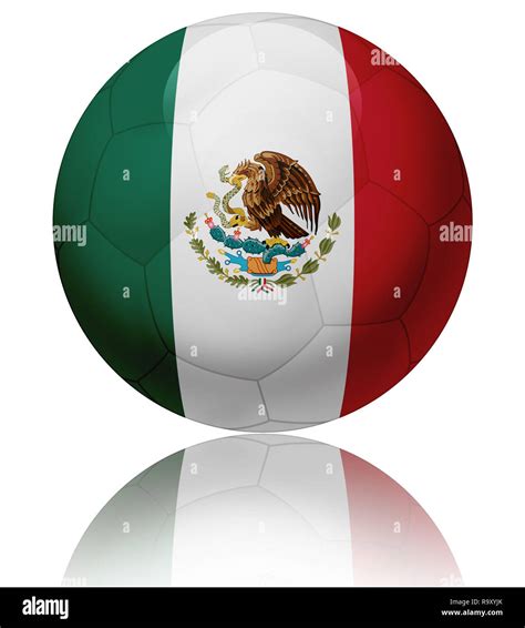 Mexico Flag Football Cut Out Stock Images And Pictures Alamy