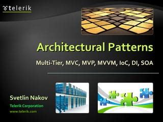 Architectural Patterns And Software Architectures Client Server Multi