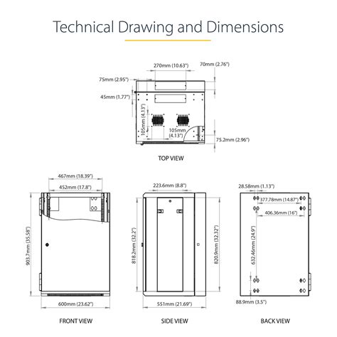 18u Rack Cabinet Dimensions Cabinets Matttroy