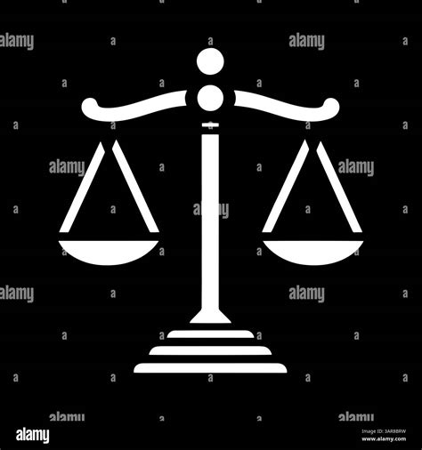 Modern Law Scale Icon Design Stock Vector Image And Art Alamy