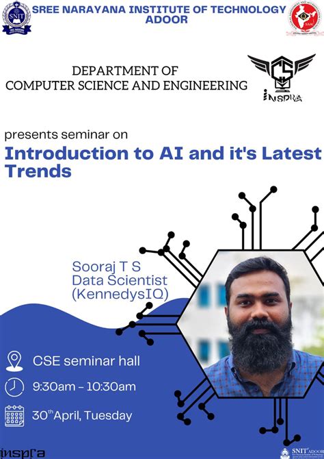 Department Of Cse Presents Seminar On Introduction To Ai And Its Latest Trends Sree