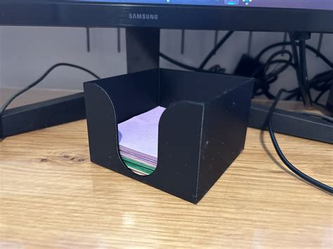 Memo Block Holder By Df24 Download Free Stl Model