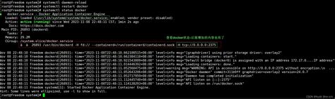 配置开启docker2375远程连接与解决docker未授权访问漏洞 docker 2375 csdn博客