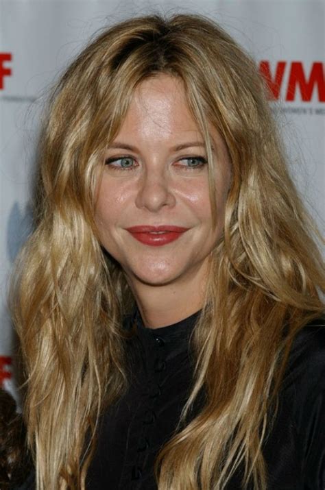 Meg Ryan S Natural Look For Long Hair