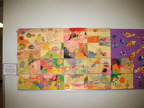 The Elemental Art Room Abstract Shape Drawings K