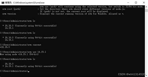 nodejs高版本与低版本切换的方案 node版本切换 csdn博客