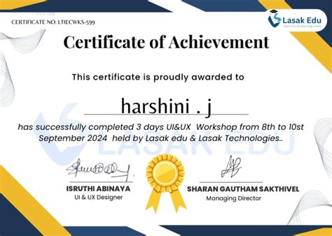 Harshini J On Linkedin Hey All Im Excited To Share That Ive