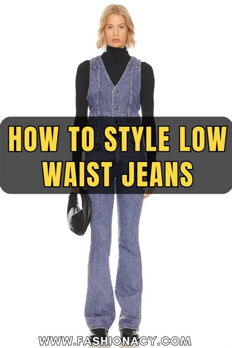 How To Style Low Rise Jeans
