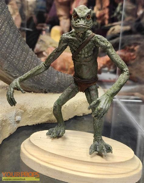 The Primevals Lizard Stop Motion Puppet Original Movie Prop