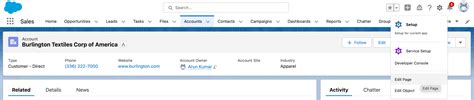 Configure The Dynamic Form On The Standard Object Record Page Sfdc Lessons