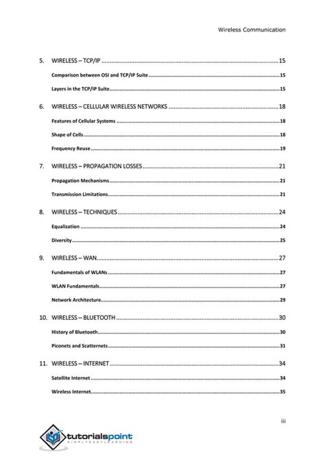 Wireless Communication Tutorial PDF