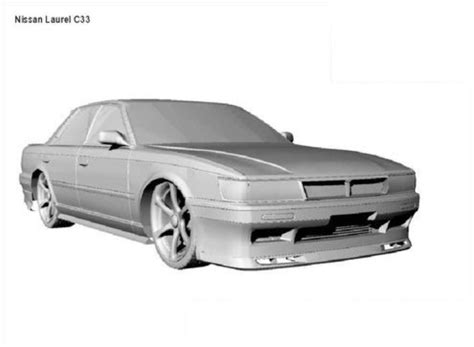 Nissan Laurel C33 3d Model 71217 Model Copy Default