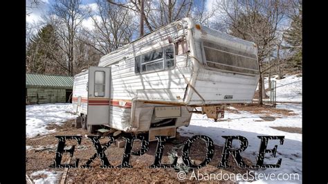 Exploring Abandoned Camper Short Clip Youtube