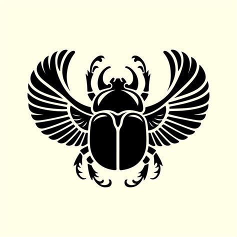 Premium Vector Minimalist Beetle On Tree Silhouette For Modern Designs