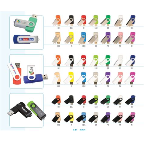 Silver Swivel USB Flash Drive Saldo International