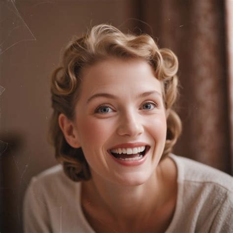 Free Timeless Happy Smile Image Vintage Retro Portrait Download