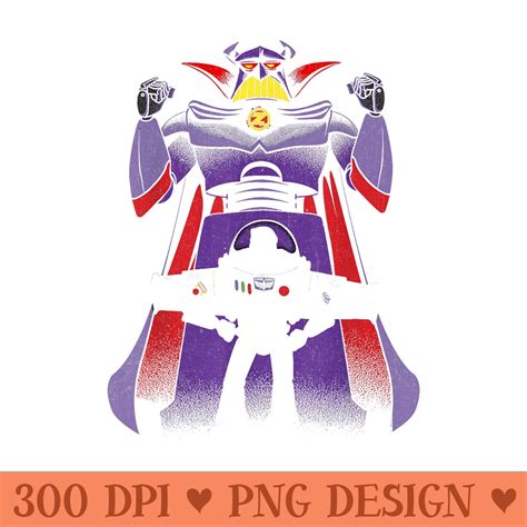 Disney Pixar Toy Story Zurg Behind Buzz Lightyear T High Q Inspire
