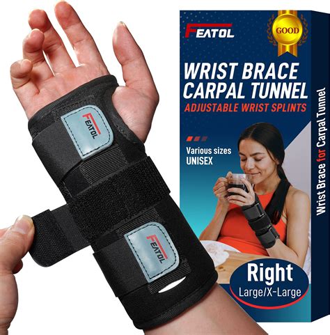 Otc Wrist Splint Cock Up Style Neoprene Medium Right