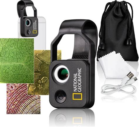 National Geographic 200x Handy Mikroskop Objektiv Ab 3654