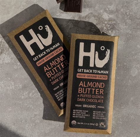 Hu Chocolate Bars 12 Pack Almond Butter Puffed Quinoa Chocolate