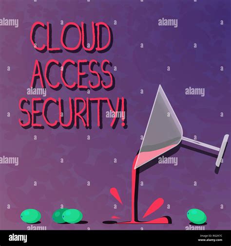 word writing text cloud access security business concept for protect