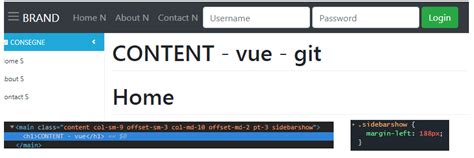 B Collapse Change Margin Left Content Div When Sidebar Collapse This Root On Bv Collapse