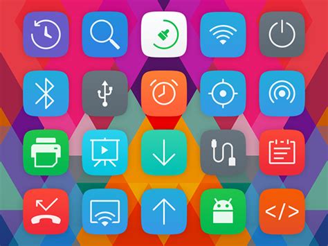 android launcher icons project last 2014 behance