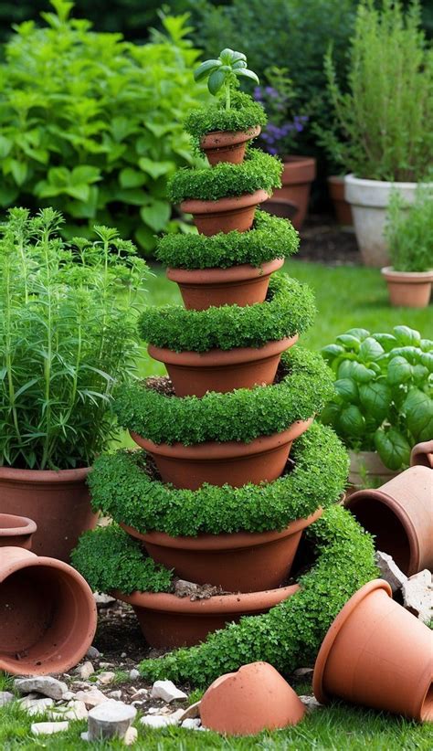 Best 13 8 Broken Pots Garden Ideas To Transform Your Outdoor Space This