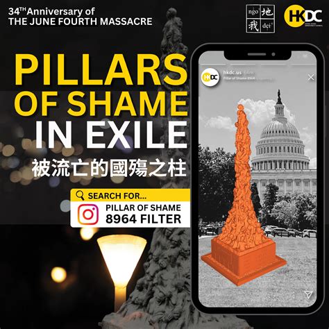 34th Anniversary Of The Tiananmen Massacre Vigils And Pillars Of Shame
