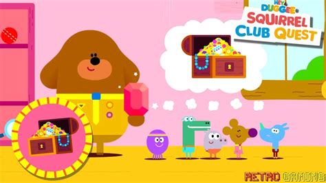 Hey Duggee Squirrel Club Quest Treasure Hunting Treasure Hunt
